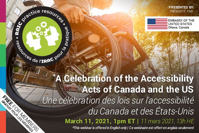 A Celebration of the Accessibility Acts of Canada and the US | Royal ...